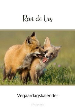 Verjaardagskalender rein de vos - 9789057417078 - Boekhandel de ...